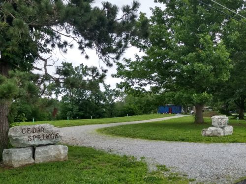 Virtual Tour - View Site Images! » Cedar Springs Tiny Village